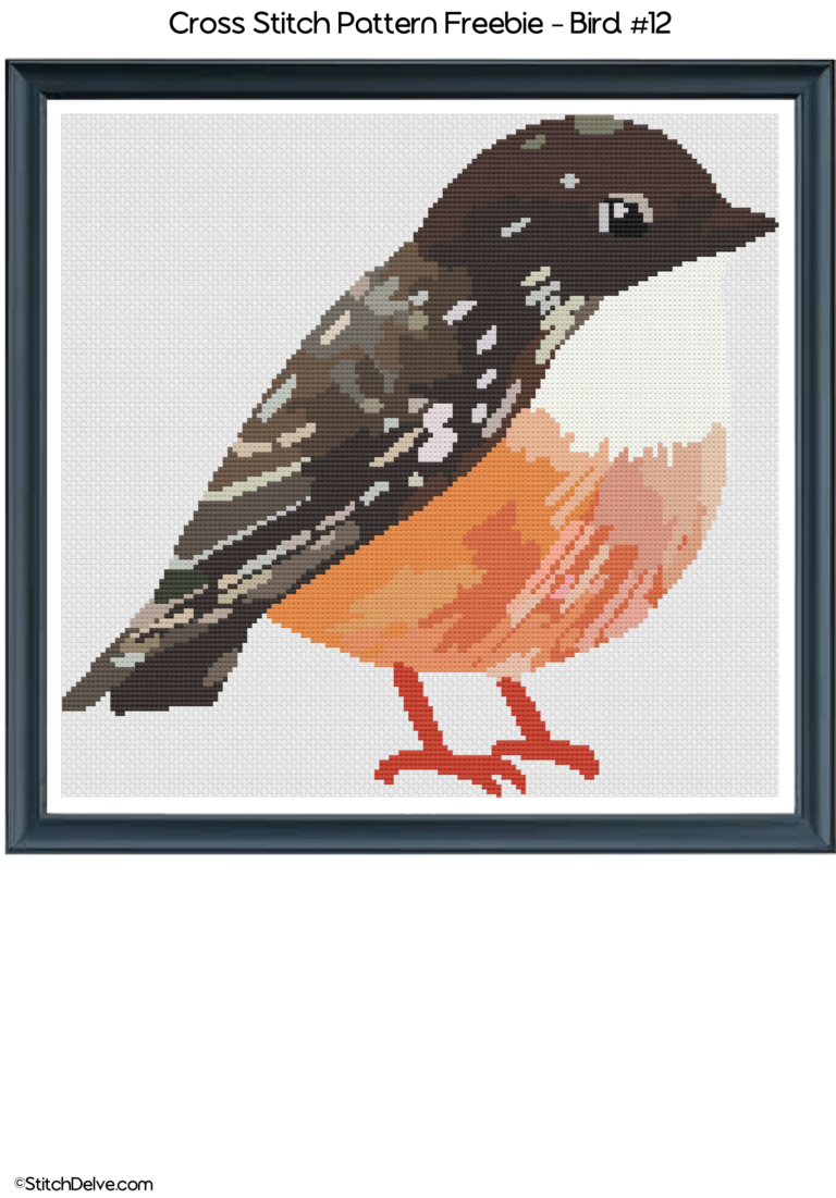 14 Free Bird Cross Stitch Patterns – Wing Your Way to Creativity ...